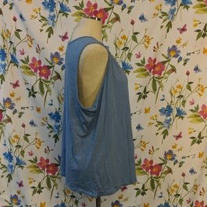 French Laundry | Tops | French Laundry Cotton Tank Top Blue Gray Cami X ...